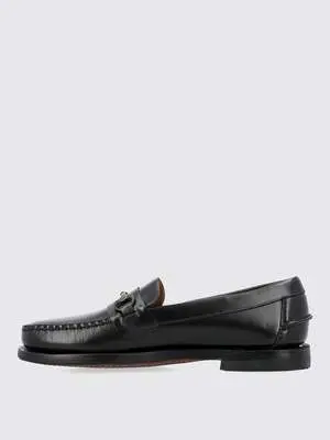 SEBAGO Joe Brushed Leather Penny Loafers With Metal Horsebit