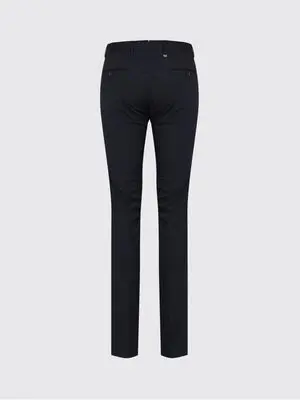 PT TORINO Wool Blend Tailored Trousers - Blue