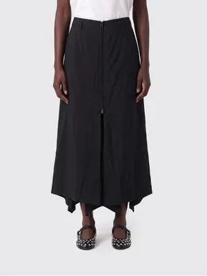 Y3 Ut Cropped Viscose Trousers - Black