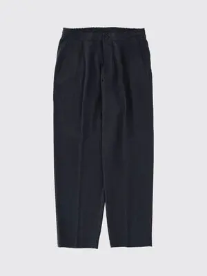Herno Pleated Linen And Cotton Blend Tailored Pants