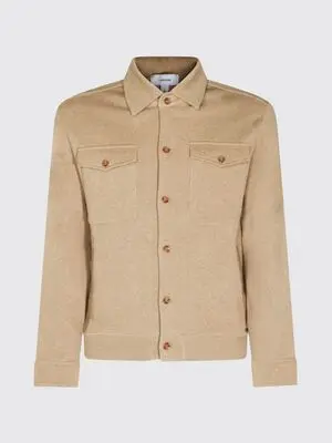LARDINI Cotton Shirt Jacket - Sand