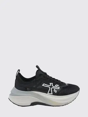 Premiata Hill Nylon And Suede Sneakers Black 2