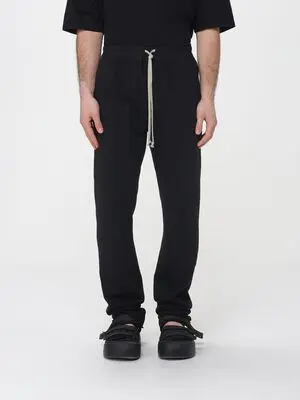 Rick Owens Cotton Trousers - Black
