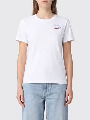 Mc2 Saint Barth Straight Hem T-shirts For Women