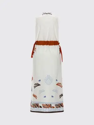 Herno Sleeveless Graphic Print Cotton Midi Tunic