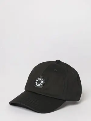 Kenzo Boke Flower Cotton Twill Baseball Cap - Black