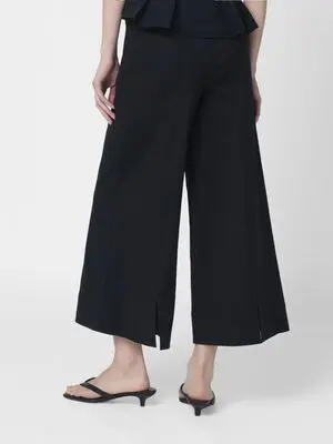 Simkhai Cotton Blend Cropped Trousers