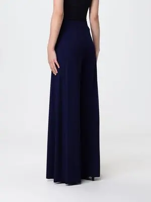 Malìparmi High-waisted Wide-leg Jersey Palazzo Trousers