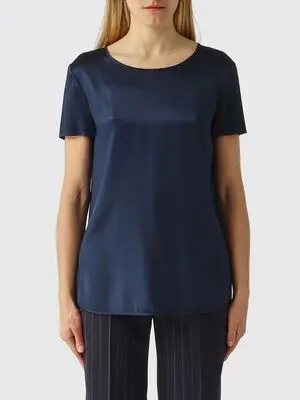 Max Mara Silk Blouse - Navy