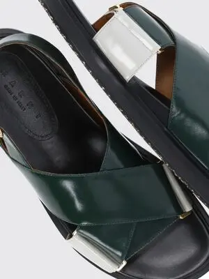 Marni Heeled Sandals Colour - Green