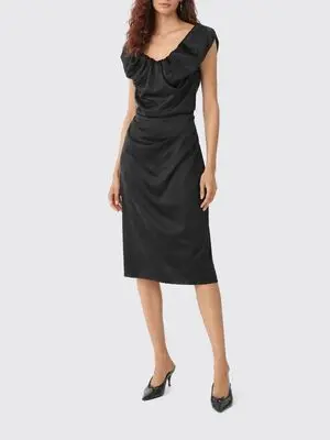 VIVIENNE WESTWOOD Gathered Midi Dress