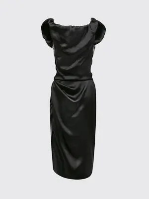 VIVIENNE WESTWOOD Gathered Midi Dress