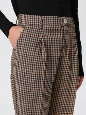 Liu Jo Checked Tailored Trousers