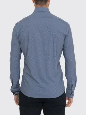 BOSS Jersey Slim Fit Shirt - Denim