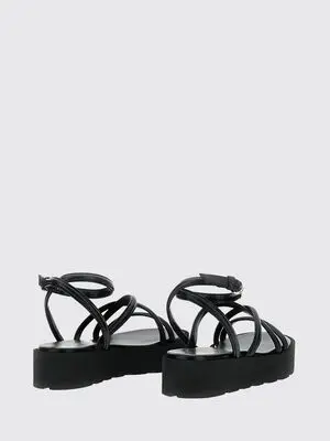GIANVITO ROSSI Nappa Leather Platform Sandals