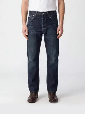 JUNYA WATANABE X LEVI'S Straight Fit Linen And Cotton Denim Jeans - Blue