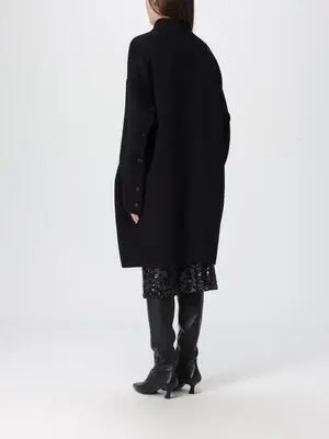 Pinko Long Sleeve Coat With Button Details