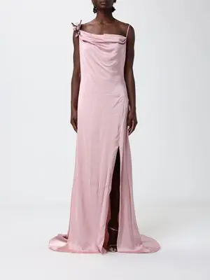 Blumarine Stretch Viscose Dress - Violet