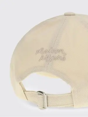 Maison Kitsuné Fox Head Cotton Twill Hat