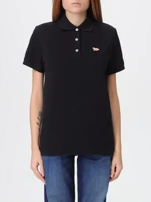 Maison Kitsuné Polo Shirt Colour - Black