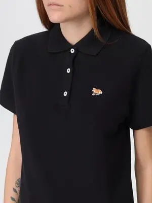 Maison Kitsuné Polo Shirt Colour - Black