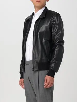 XC Leather Bomber Jacket