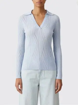Liu Jo Knit Polo Shirt - Sky