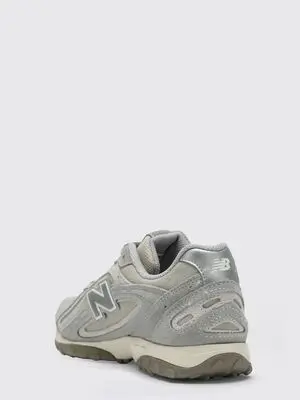NEW BALANCE 204l Leather And Suede Sneakers With Mesh Inserts