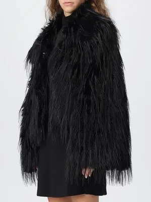 Pinko Textured Fur Coat