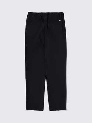 Herno Slim Fit Pleated Wool Blend Pants With Welt Pockets