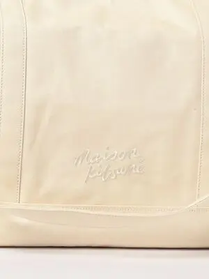 Maison Kitsuné Fox Head Cotton Canvas Bag