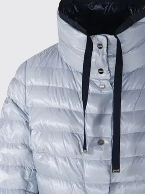 Herno Short Reversible Quilted Ultra-light Nylon Down Jacket