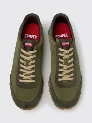 Camper Two-tone Suede Sneakers With Vibram Sole