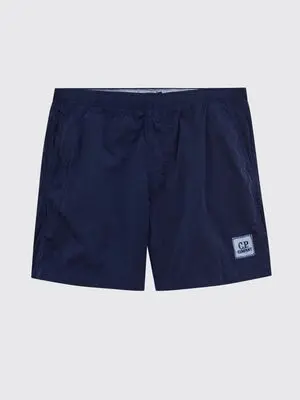 C.P. COMPANY Polyamide Swim Shorts With Elasticated Waist - Blue