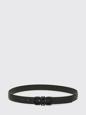 FERRAGAMO Reversible Gancini Belt In Calfskin