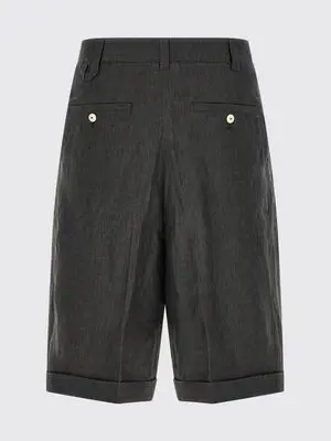 Jacquemus Striped Linen Tailored Shorts