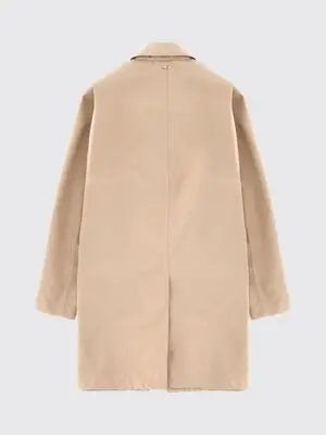 Herno Knee-length Technical Fabric Raincoat With Classic Collar