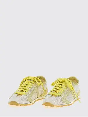 Jacquemus Les Tennis Mesh And Suede Sneakers