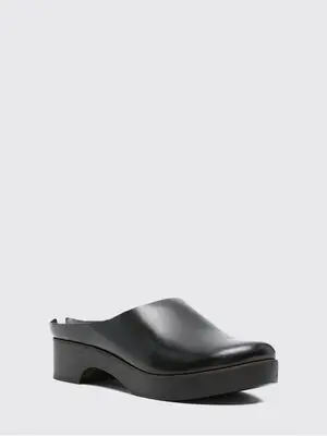 DANIELA GREGIS Smooth Leather Clogs
