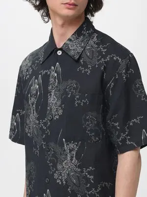 Our Legacy Cotton And Linen Casual Shirt With Print