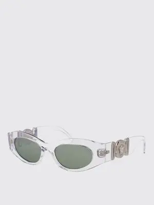 Versace Oval Medusa Detail Sunglasses - Transparent