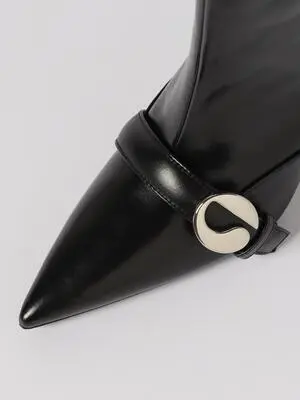 Coperni Buckled Pointed Toe Boots
