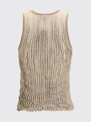 Giorgio Armani Pleated Silk Top