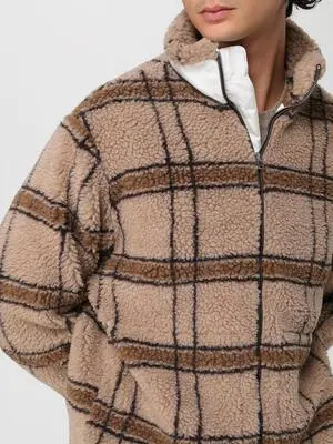 RANRA Checked Fleece Jacket