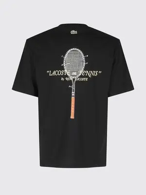 Lacoste Cotton T-shirt With Graphic Print