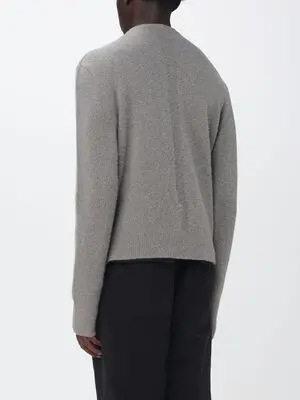 Rick Owens Crewneck Cashmere Blend Sweater - Dust