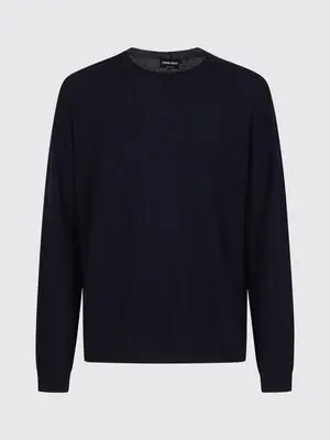 Giorgio Armani Cotton And Silk Blend Crewneck Sweater