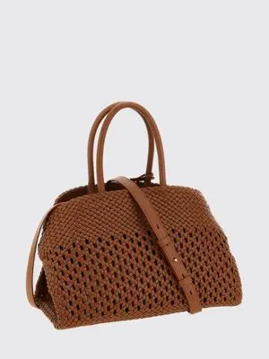 FERRAGAMO Hug Woven Nappa Bag