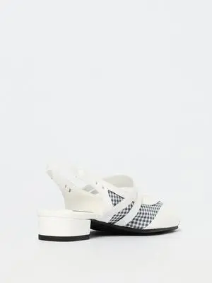 CAREL Slingback Pumps With Checked Detailing