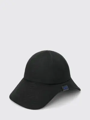 Loewe Cotton Cap With Wide Visor - Black